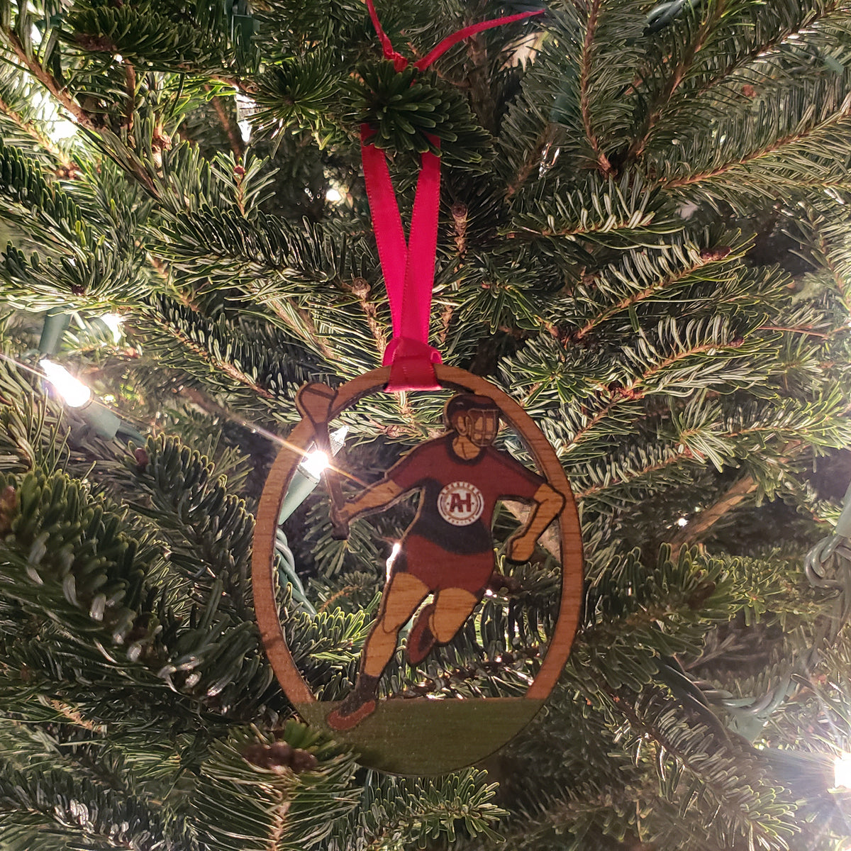 AH Hurler Christmas Ornament – American Hurling